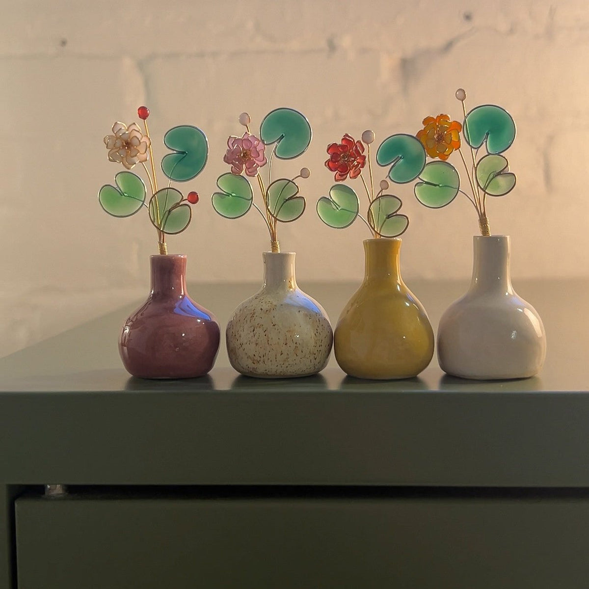 Preorder | Miniature Lily Pad Bouquet – STUDIO MUI